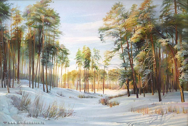 Roman Romanov, 1966 ~ Landscape painter | Tutt'Art@ | Pittura ...
