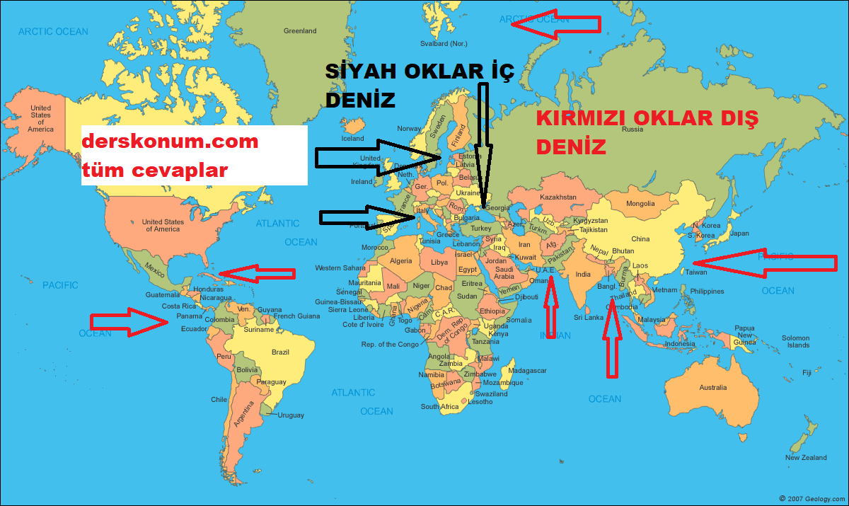 İÇ DENİZ VE DIŞ DENİZ NEDİR