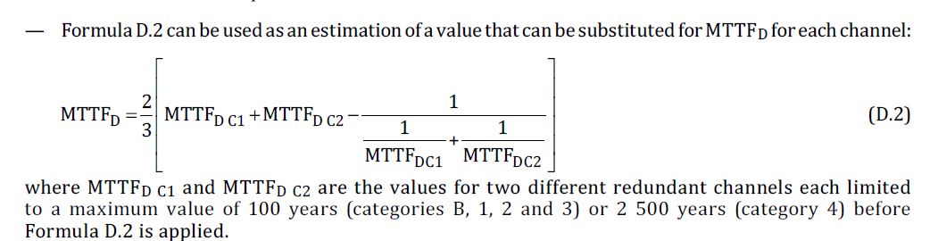 betawi punya gaye: ISO 13849-1, Contoh desain : Performance Level d ...