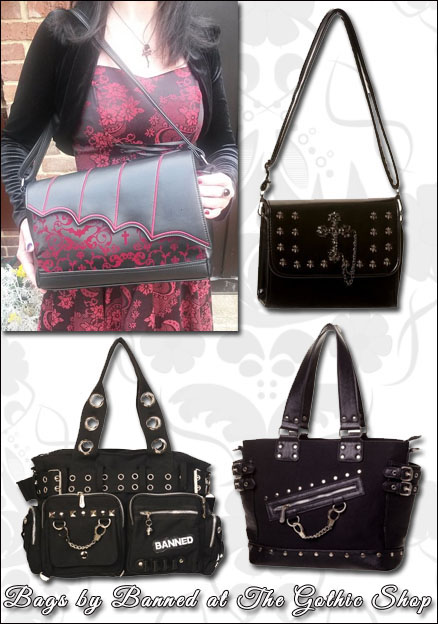 The Gothic Shop Blog: Gothic Handbags at The Gothic Shop