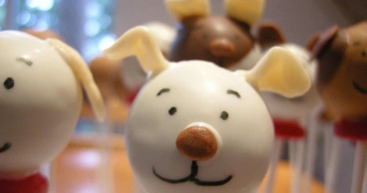Cake Pop Insanity!: Puppy Dog Cake Pops