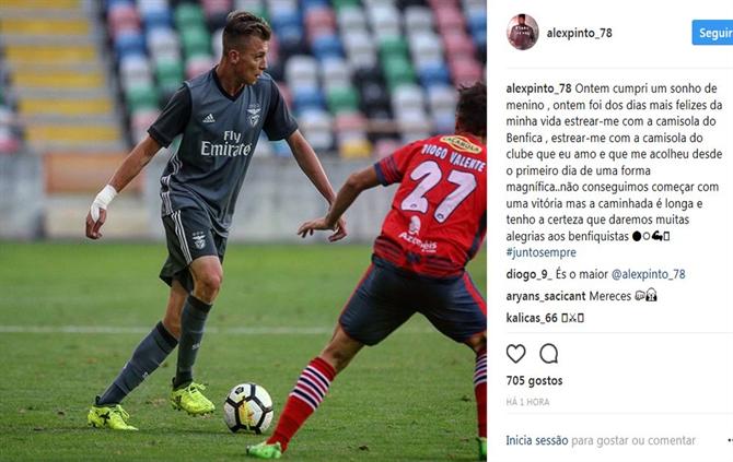 ALEX PINTO «ORGULHOSO» COM ESTREIA PELOS ENCARNADOS - Hoje não dá, joga ...