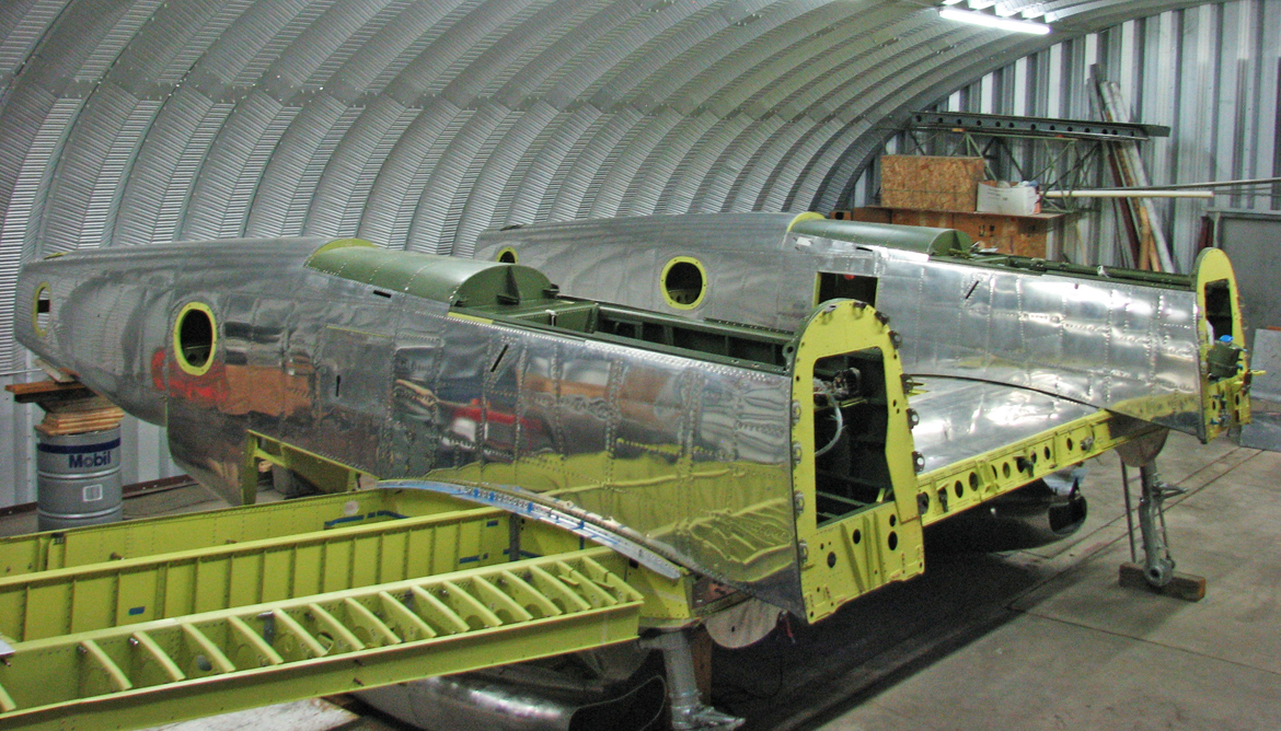 XP-82 Twin Mustang Project: Left-Hand Fuselage