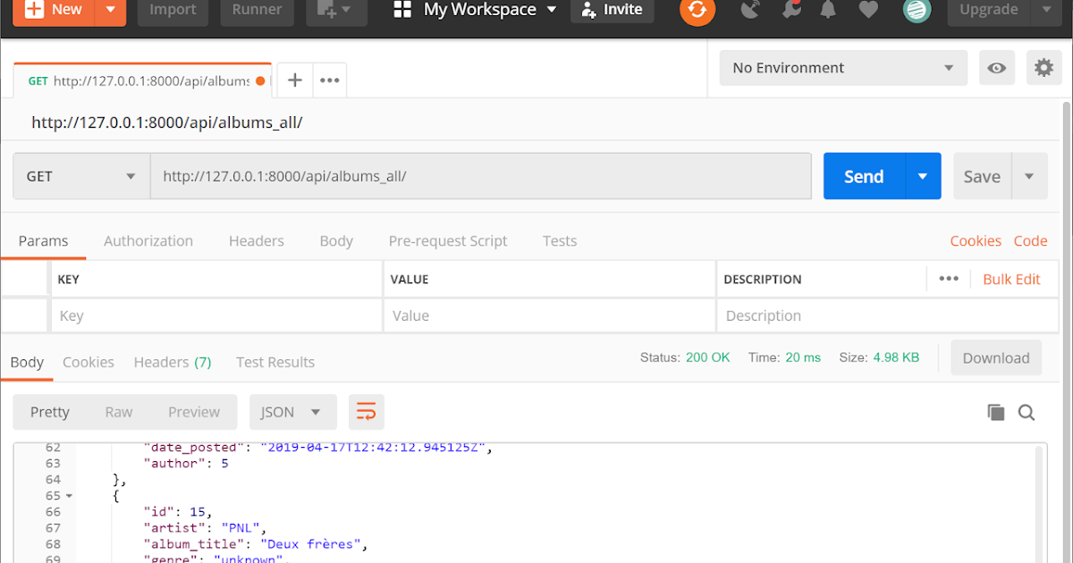 Chuanshuoge: django 34 rest framework viewset get