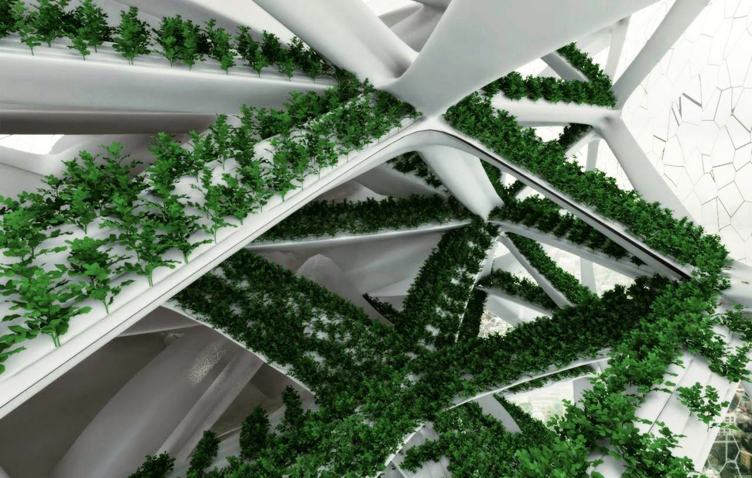 La naturaleza en casa: Granjas verticales existentes