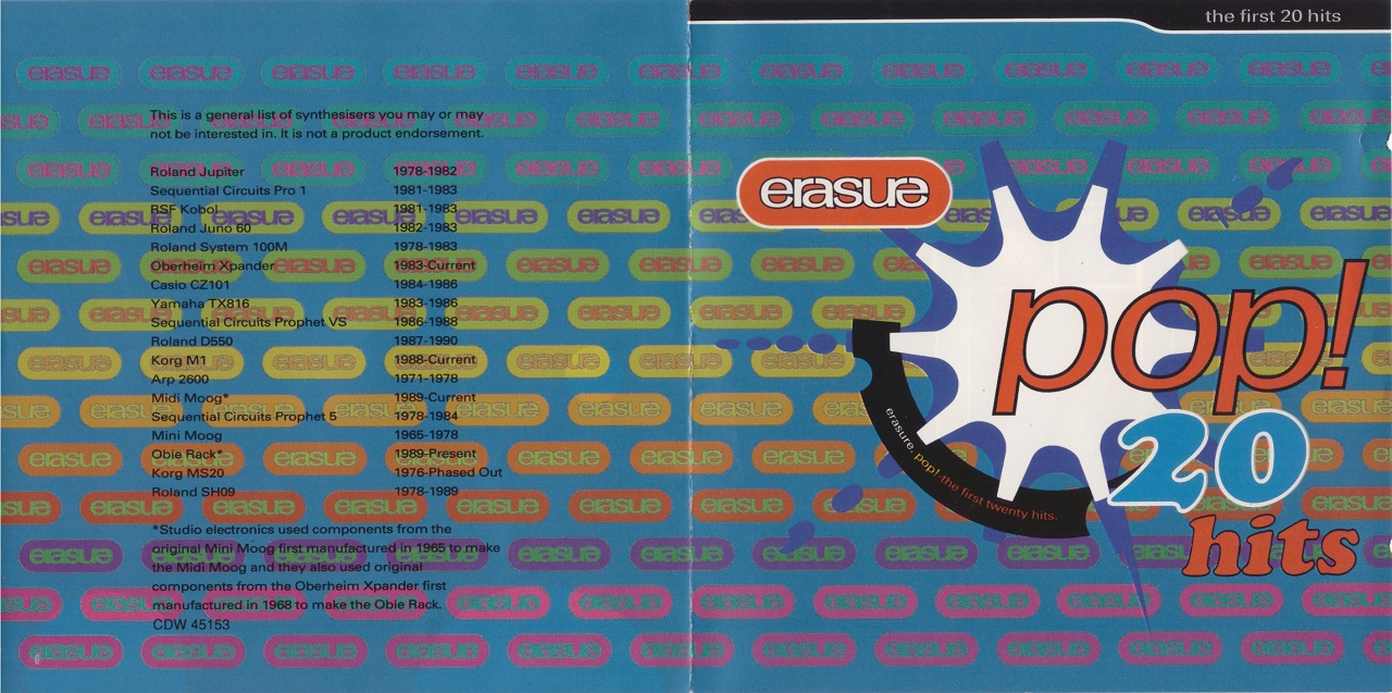 On The Road Again: Erasure "Pop! The First 20 Hits"