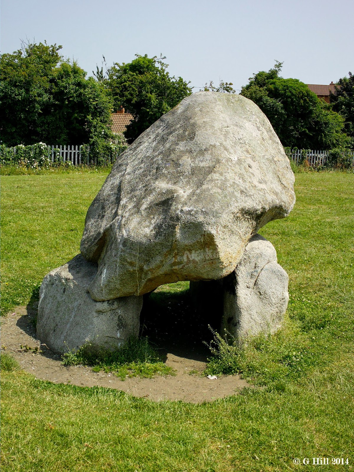 Ireland In Ruins: Ballybrack Dolmen Co Dublin