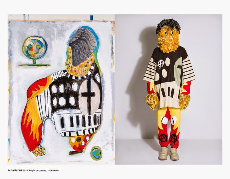 DUOMO SHOWROOM MLT SHOP: Daniel Palillo S/S 2015 "Paintings about the ...