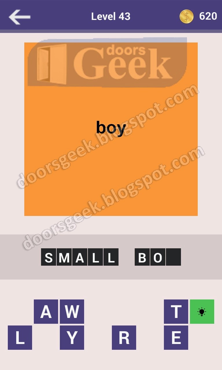 Fun Ways to Think - Phrases Level 43 ~ Doors Geek