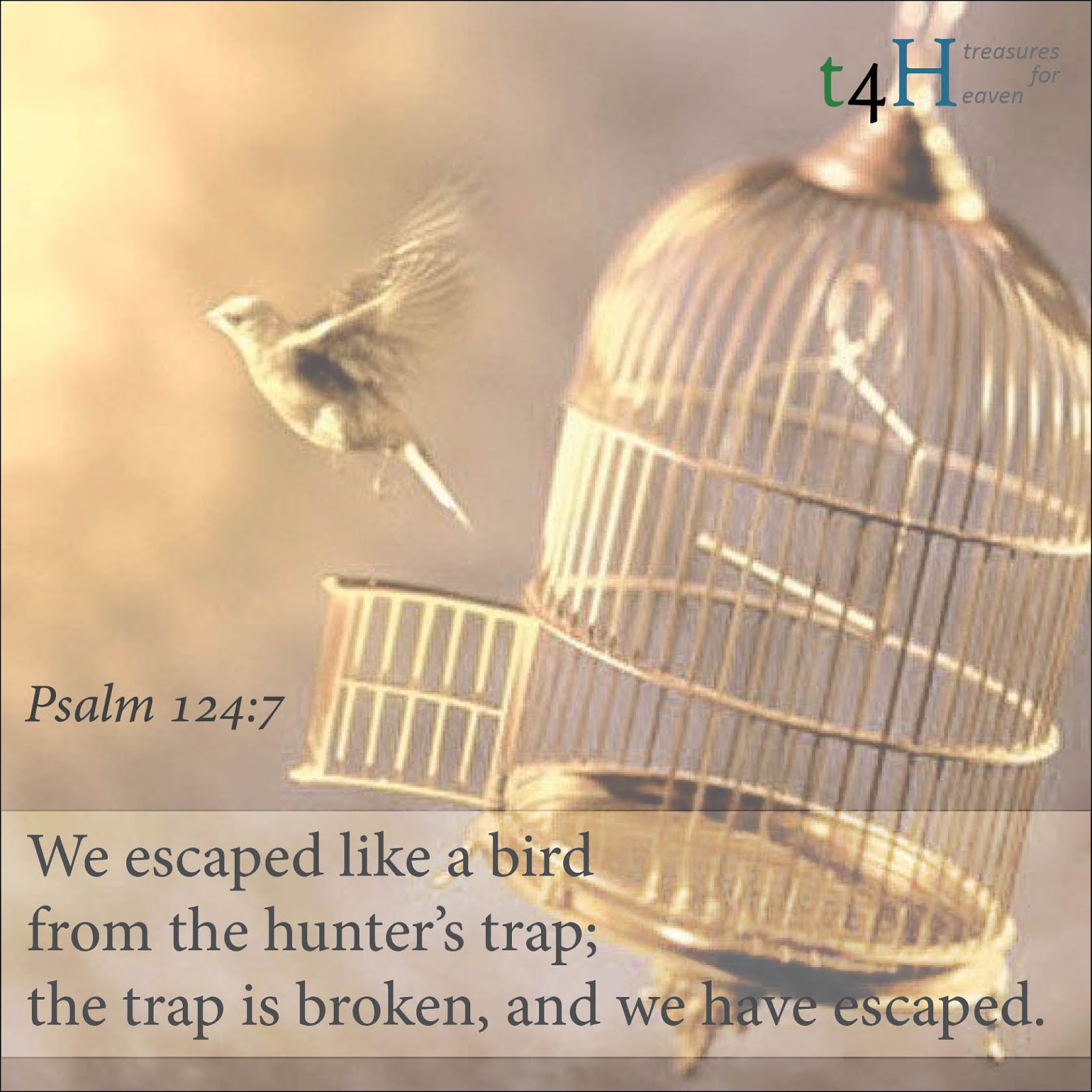 Treasures For Heaven Song Of Ascents Psalm 124 Verse 7 treasures-for-heaven-song-of-ascents-psalm-124-verse-7