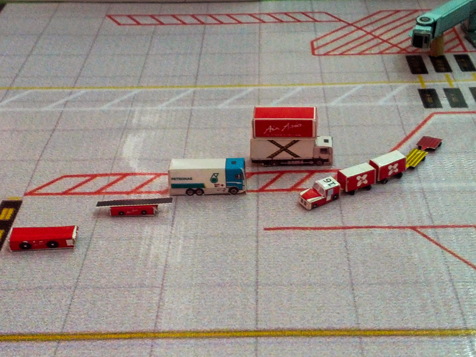 Model Airplane - Diorama - Model Airport - GSE : GSE/Accessories