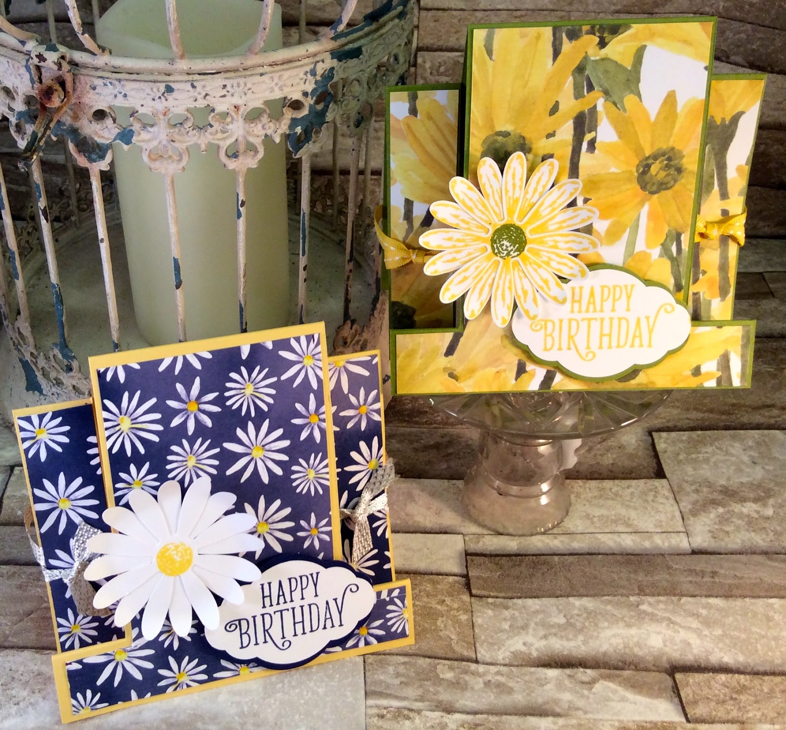 KraftingK: Fancy Fold and Daisy Delight Designer Paper