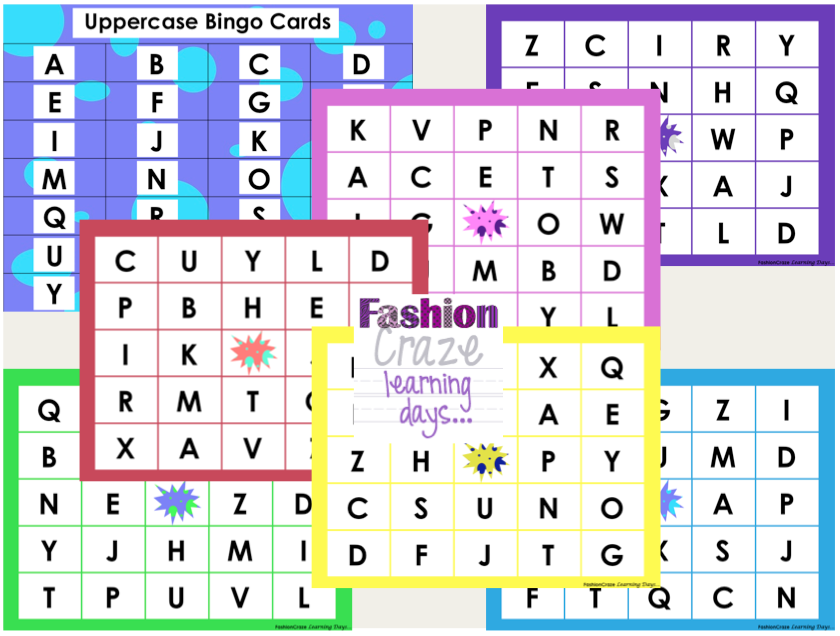 Kindergarten Bingo Pack