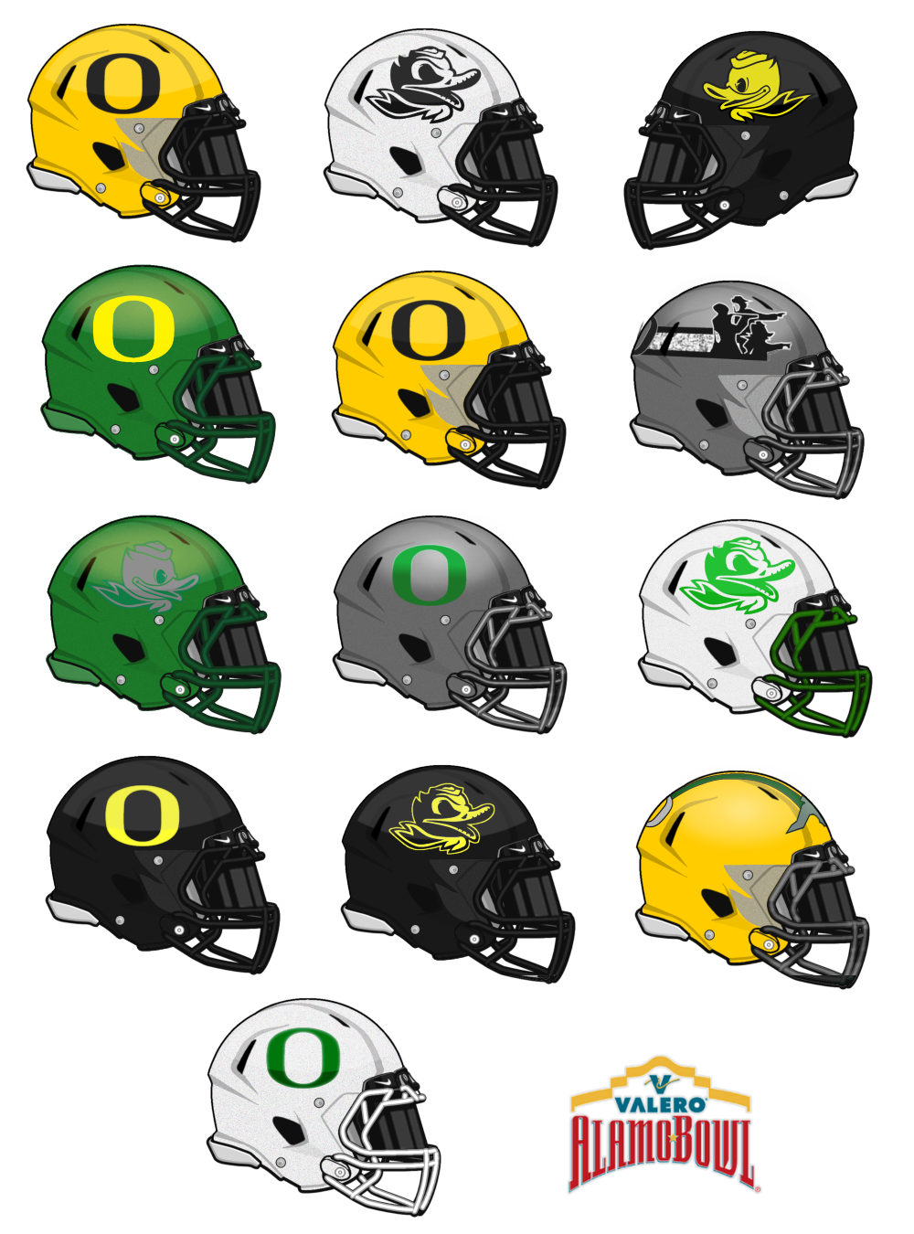 Revo Speed Helmets: Ducks Helmets, 2012-2015