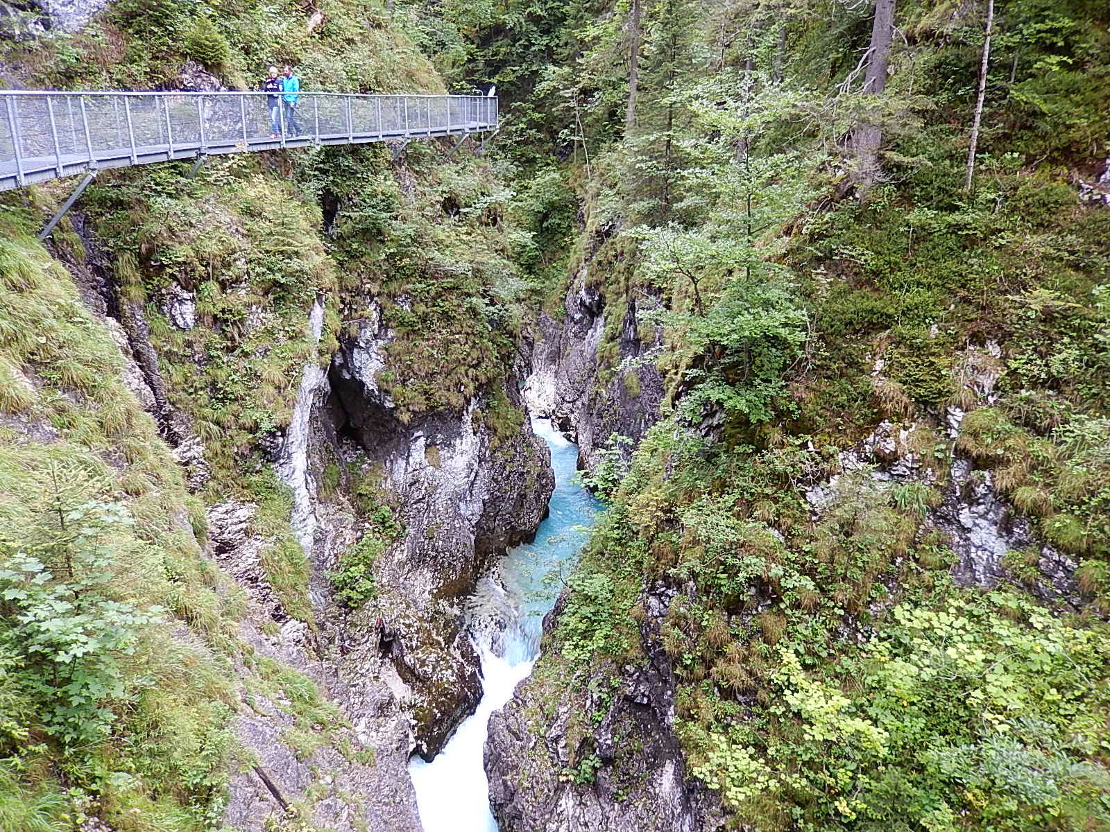 Der Wanderfreund: Wanderung Mittenwald Leutascher Geisterklamm ...