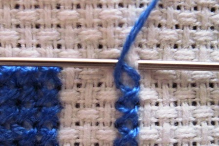 Livet på Sagobacken: Hur sy korsstygn?