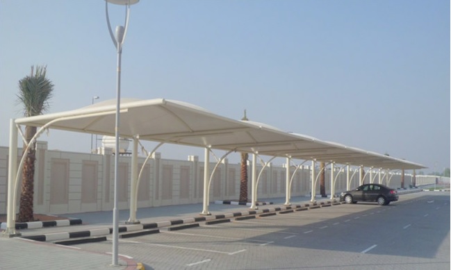 Car Park Shades and Sunshades, Doha, Qatar