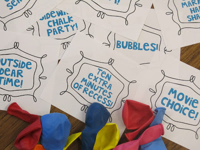 ABC's and Polka Dots: Balloon activities -- our last 10 days of school!!