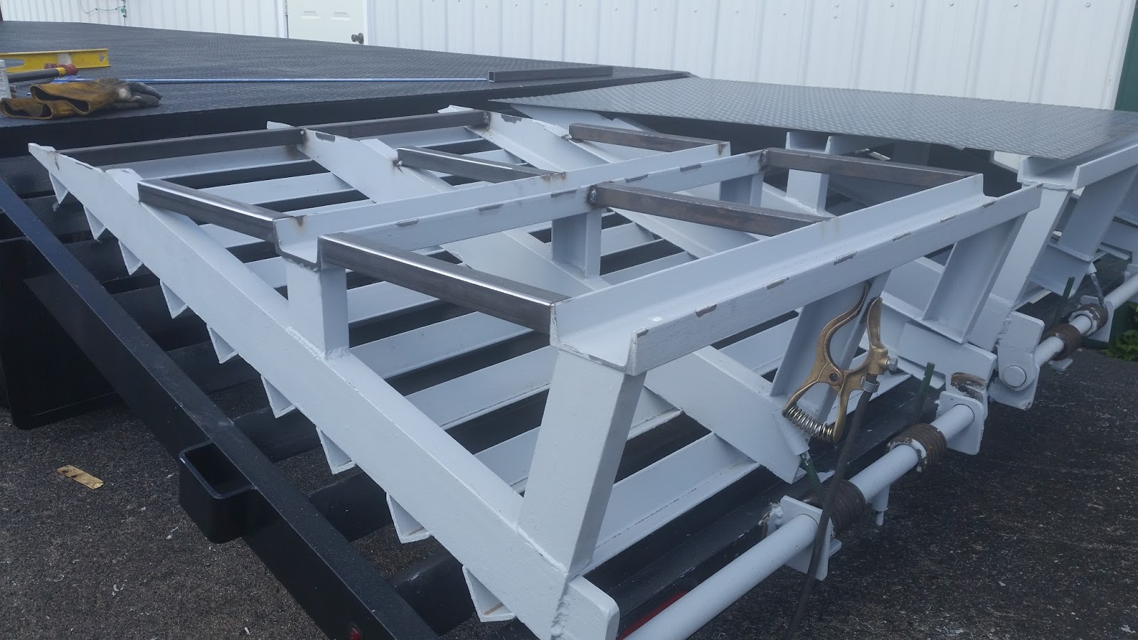 Building Gooseneck Trailer: Ramps