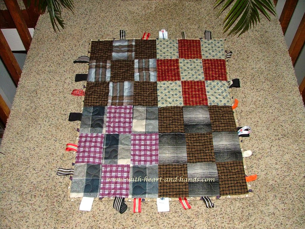 Michele Bilyeu Creates With Heart and Hands: Making Fidget Quilts ...