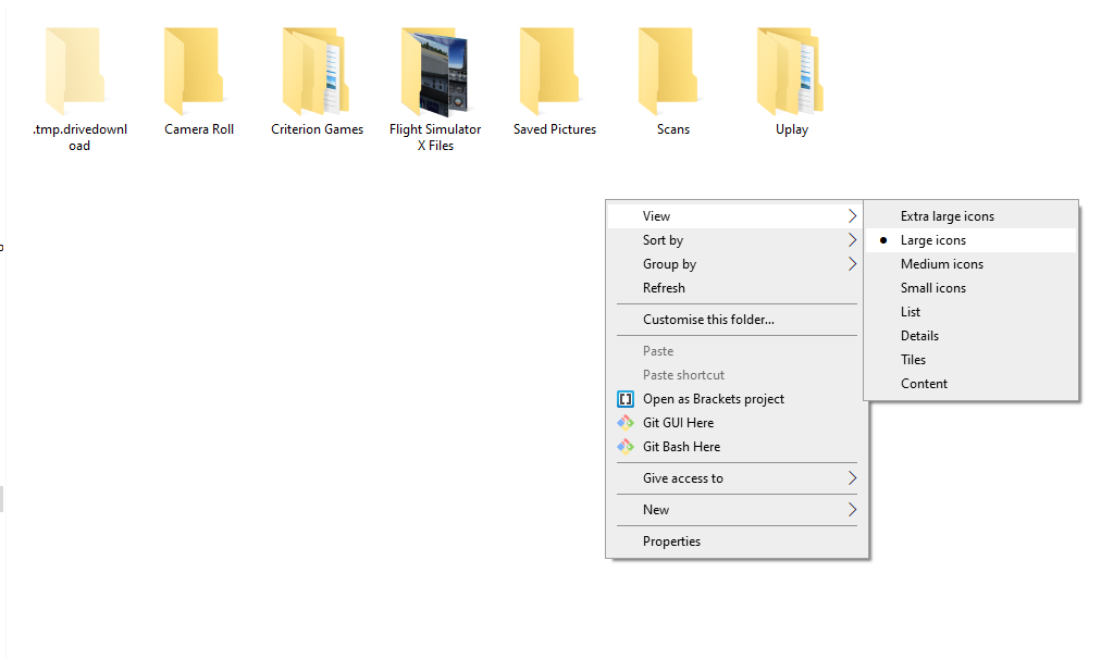 Cara Mengecilkan dan Membesarkan Icon di Windows 10 | WeBaik