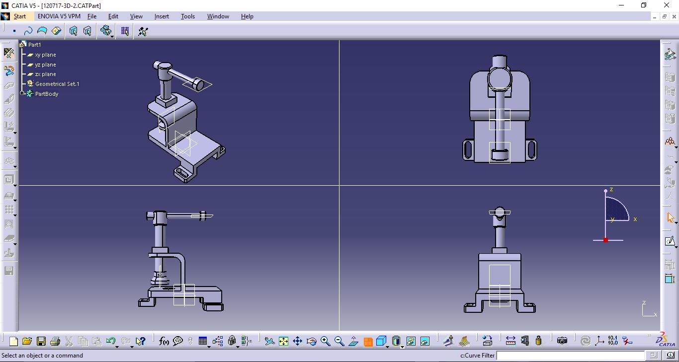 Abhay Sharma-Worksamples: CATIA - Computer Aided Three Dimensional ...