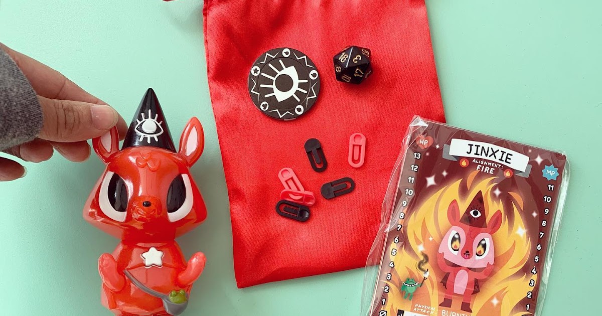 JINXIE THE FIRE FAMILIAR from Horrible Adorables Available Now