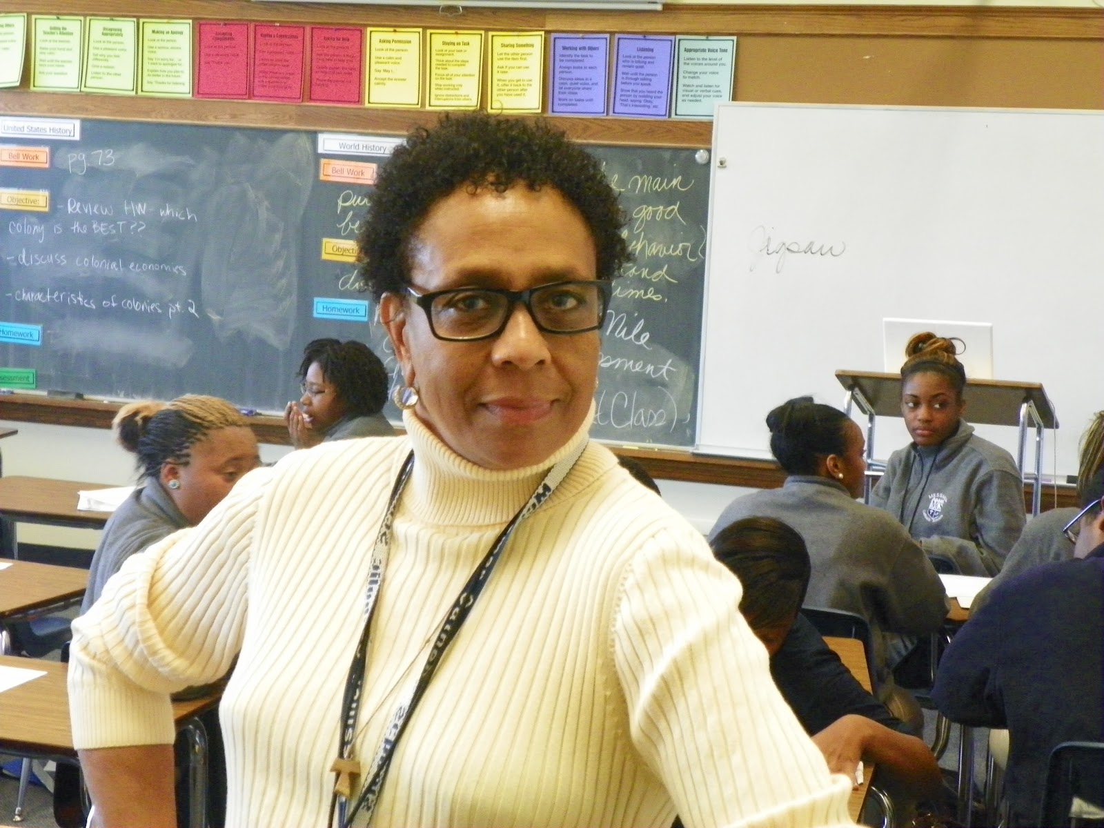 Messmer High News 2012-2013: Full Circle for Mrs. Hauser