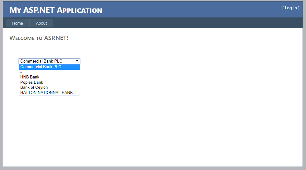 How to bind data with dropdownlist VB | Microsoft Visual Studio