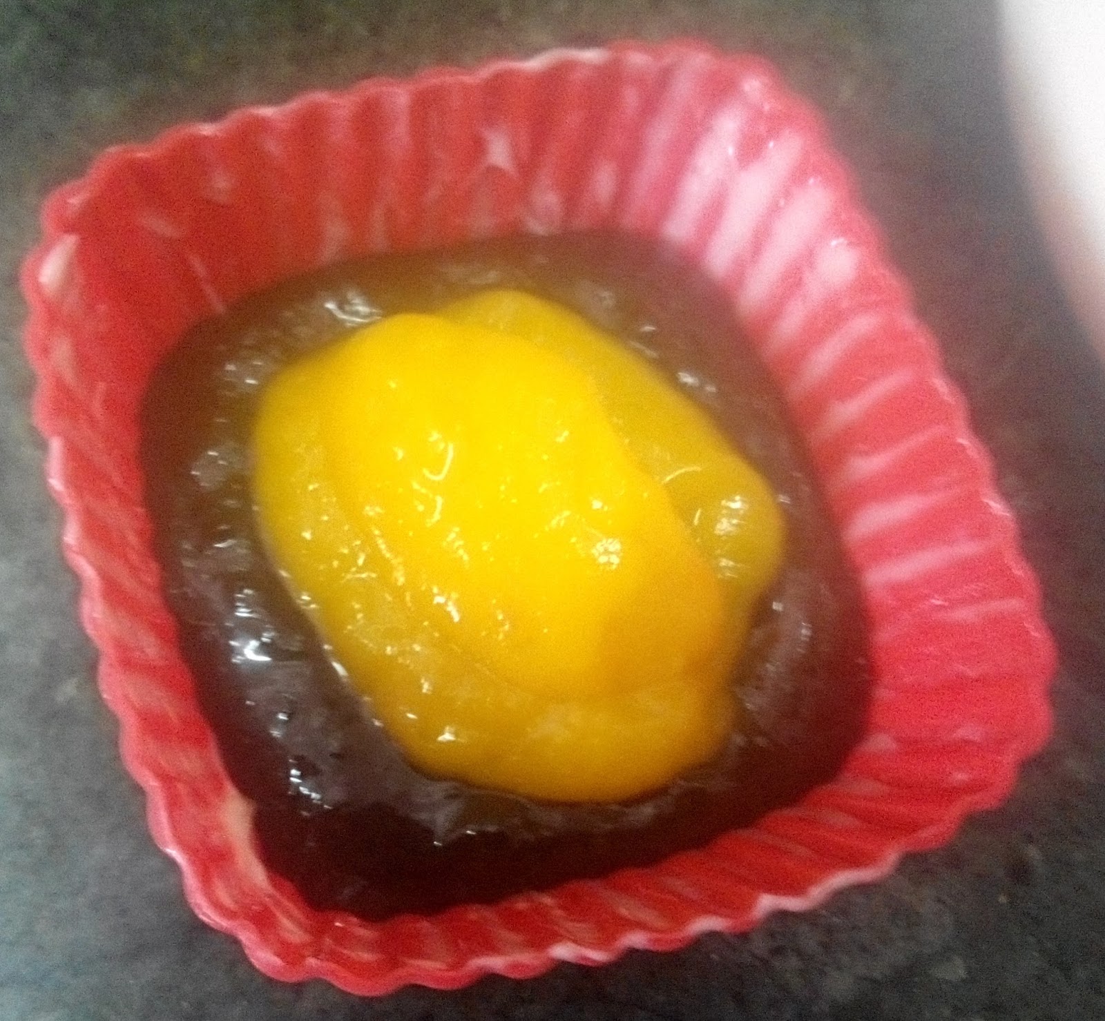 MOLTEN MANGO LAVA CHOCOLATE CAKE