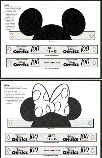 Mickey Mouse Ears Printable