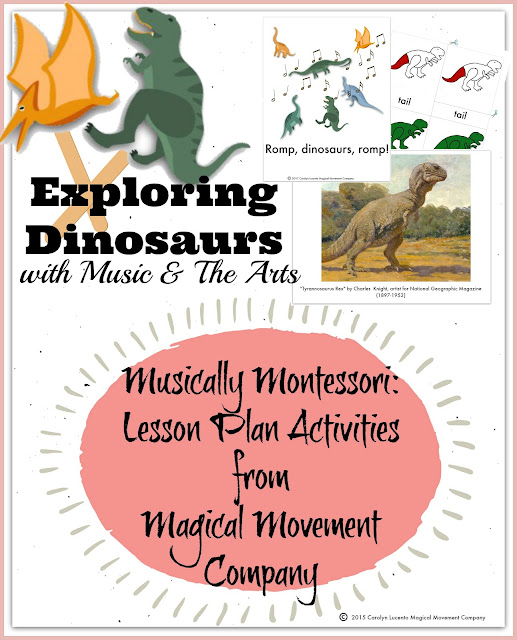Six Dinosaur Activities Featuring Music & The Arts in Montessori ...