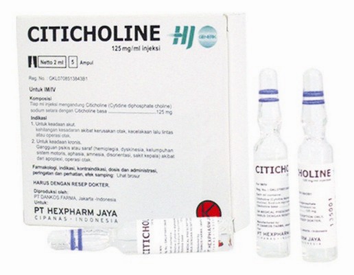 Citicholine Ogb Hj, Indikasi, Dosis, dan Efek Samping - OBATGeneric