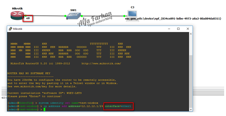 Belajar GNS3 4 : Remote Mikrotik Di GNS3 Menggunakan Winbox ~ Open ...