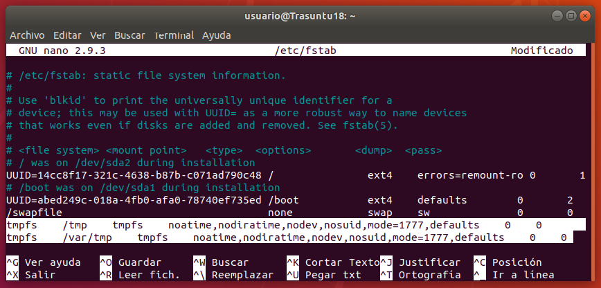 Optimizar disco SSD en Ubuntu | Trastetes