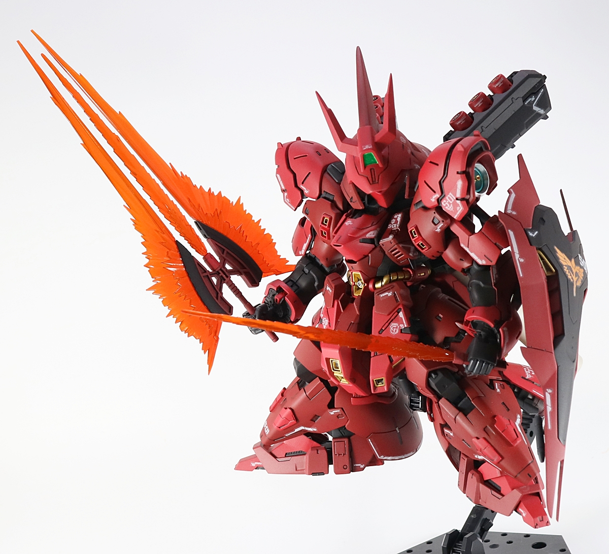 DeToyz: SD BB Sazabi + RG Sazabi Custom Build
