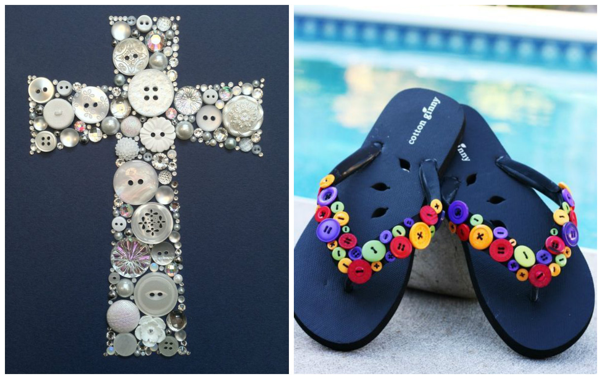 15 ideas de manualidades con botones que puedes hacer hoy mismo ...