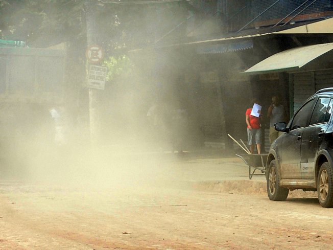 A insustentável leveza da Natureza: Poeira e doenças respiratórias
