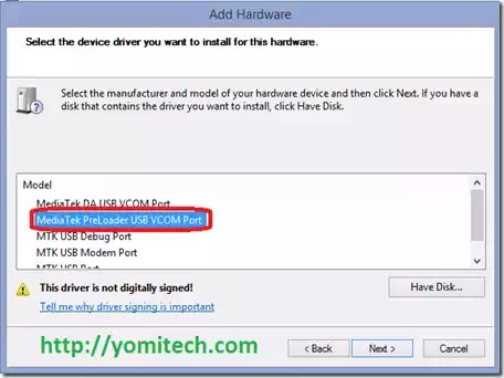 How to Install Mediatek Usb Preloader Vcom Port Driver on your Windows ...