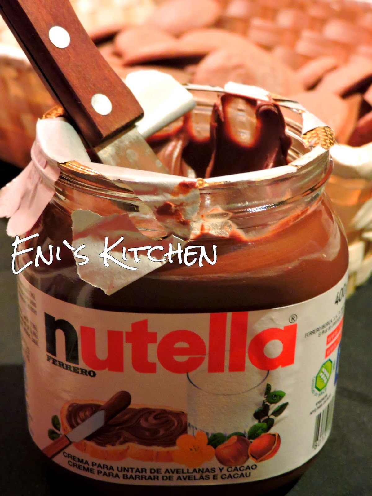 Eni's Kitchen: Pastelitos de chocolate con relleno de Nutella
