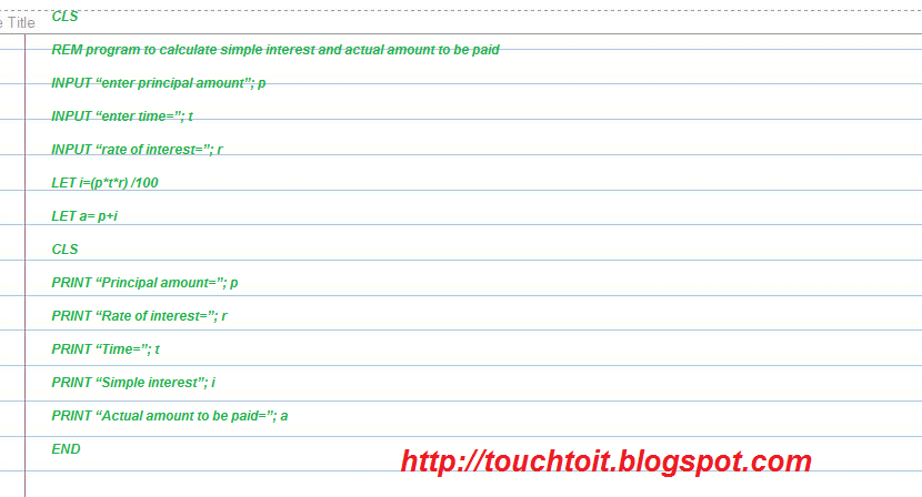 Begain!: QBASIC: And Its Programing Concept