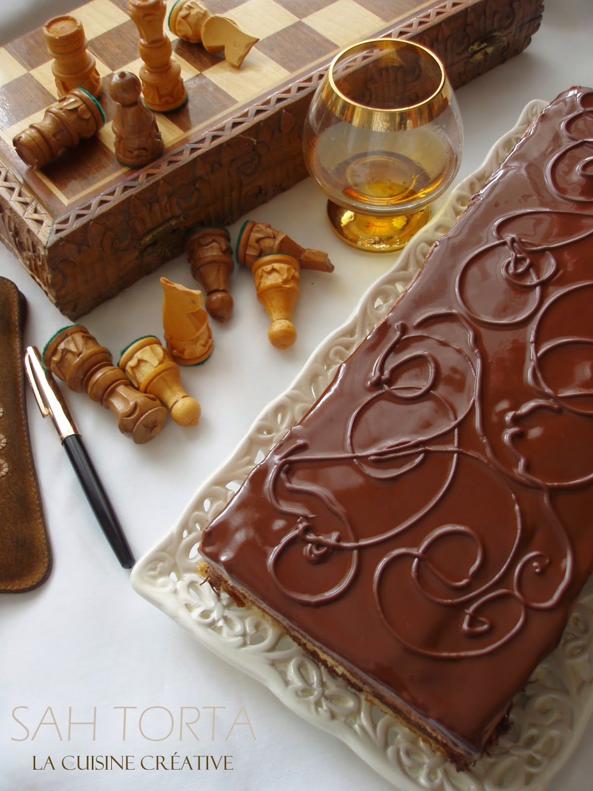 La cuisine creative: Šah torta