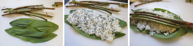 The Foraged Foodie: Foraged Japanese Knotweed & Ramp Sushi with Garlic ...