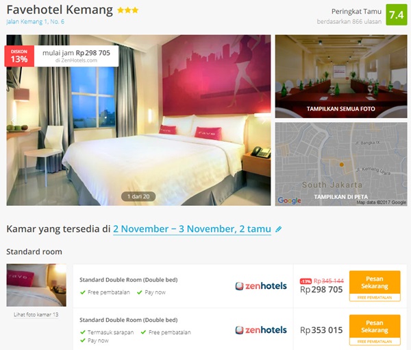 Review Favehotel Kemang Jakarta - POJOKCERITA
