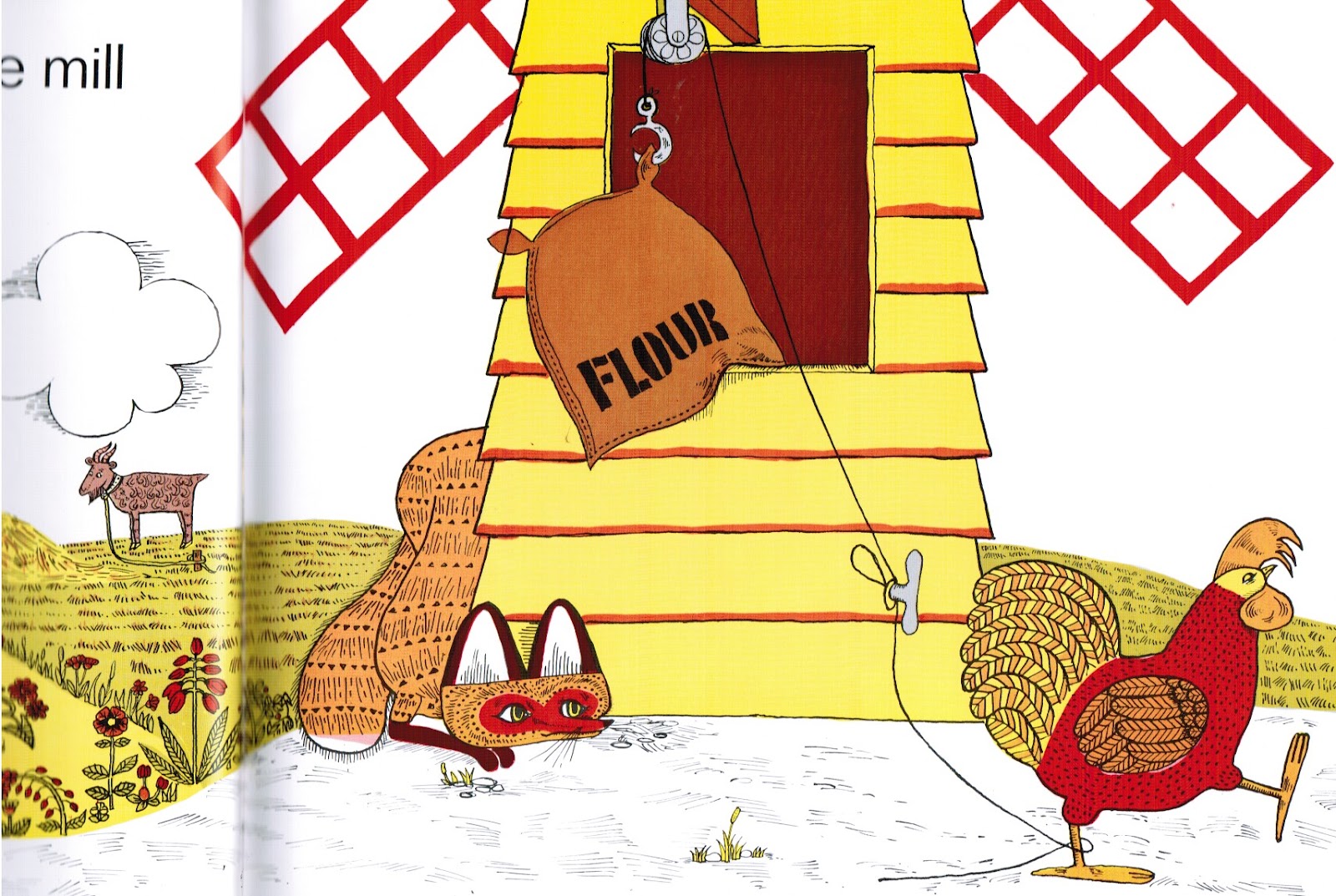 Pictures from an Old Book: "Rosie's Walk" by Pat Hutchins (Random House ...