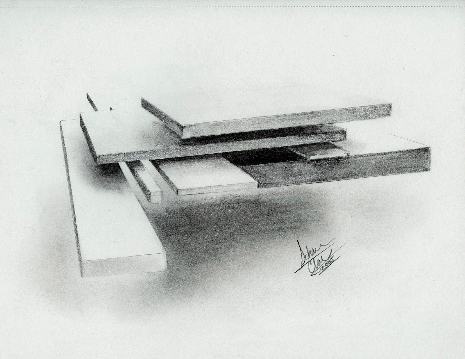 Schane Clark's Art Blog: High School Pencil Drawings
