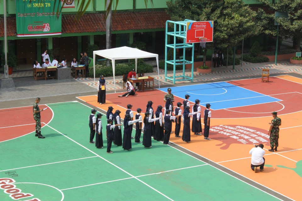 Lomba SMAN 78 Jakarta | Paskibra SMPN 1 Tangerang Lomba SMAN 78 Jakarta ...