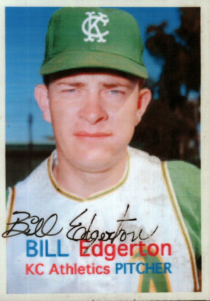 Jackson's Autographs: TTM Success Bill Edgerton