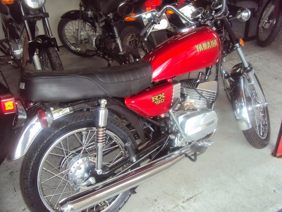 MATÃO MOTOS: YAMAHA RX 180 AVANT 1982 VERMELHA