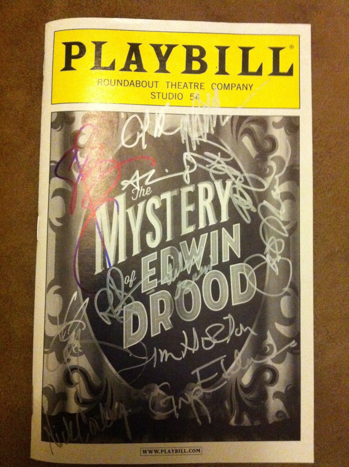Standing Ovations: A Broadway Blog: The Mystery of Edwin Drood